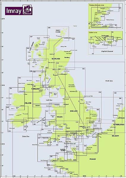 Imray Chart C57 Tuskar Rock to Old Head of Kinsale - c57