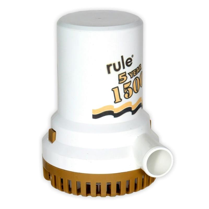 Rule Bilge Pump Gold 1500 GPH 12v Submersible 4 j160224