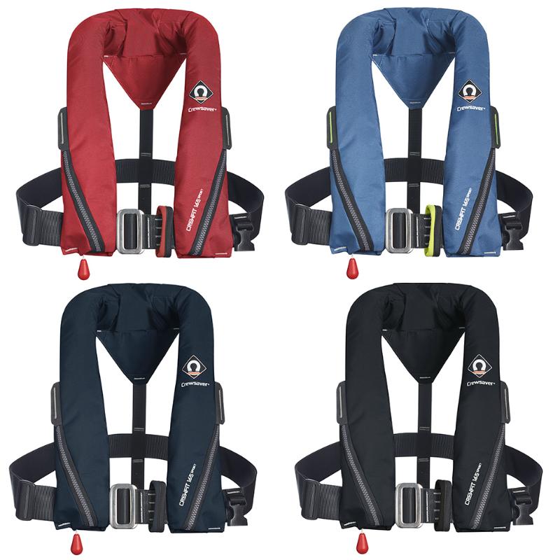 Crewsaver Crewfit 165N Sport Lifejacket Auto with Harness Colours 9715 ...