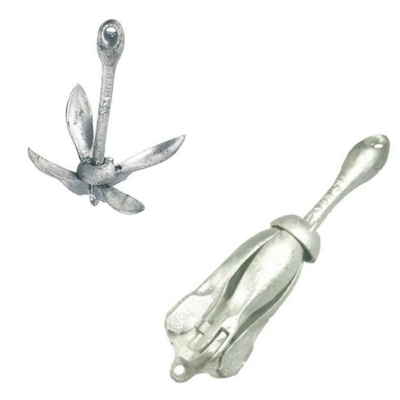 Talamex Folding Grapnel Anchor Galvanized Steel ! ep77-203-00--xv v170524