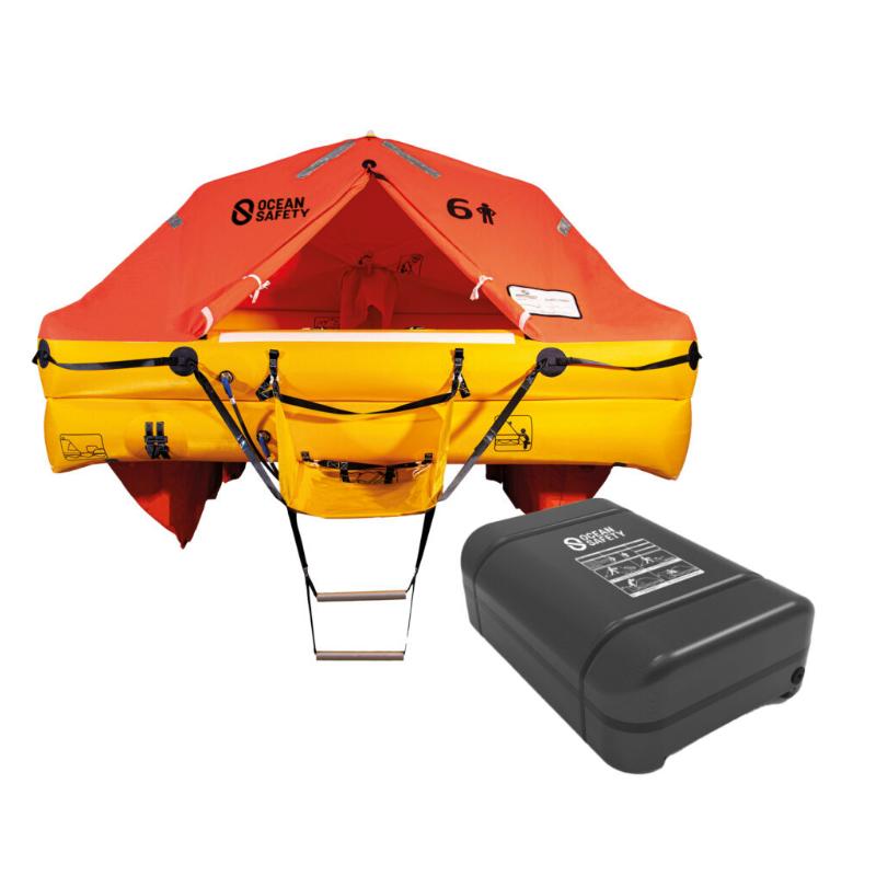 Ocean Safety Ocean Ultralite Liferaft 8 Man Canister raf0385 j160224