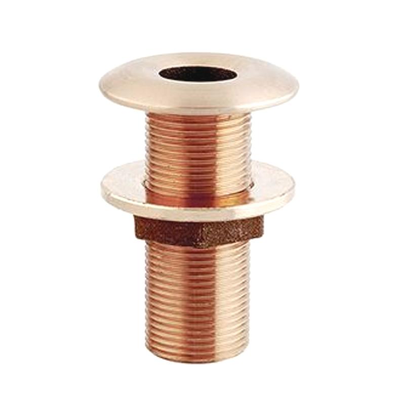 Bronze Through Hull Skin Fitting 1/2" with No Hose Tail ms-2051-12 j160224