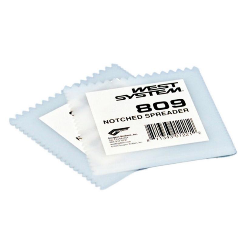 West Systems Notched Plastic Spreader WS-809-2 ws-809-2