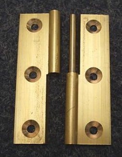 Davey Hinge Lift Off Brass Right Hand 2.5 x1.3/8" 8975/br/rh/062 j160224