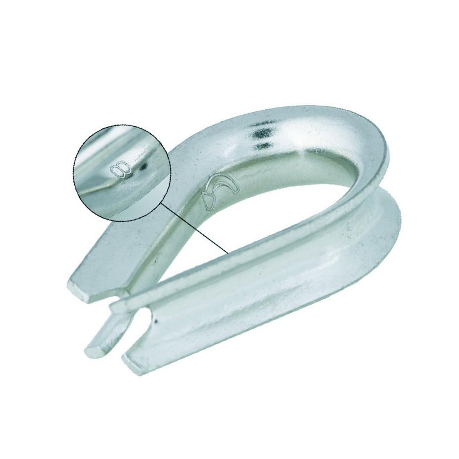 Blue Wave Rigging Stainless Thimbles 6mm Pair bw-110006 j160224