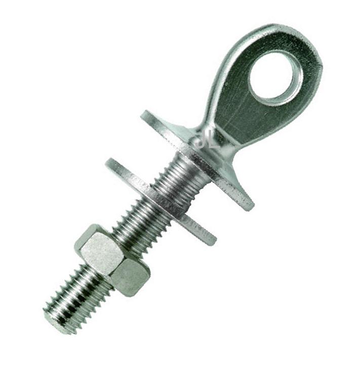 Blue Wave Rigging Stainless Collared Eye Bolt M8 x 35 310835 j160224