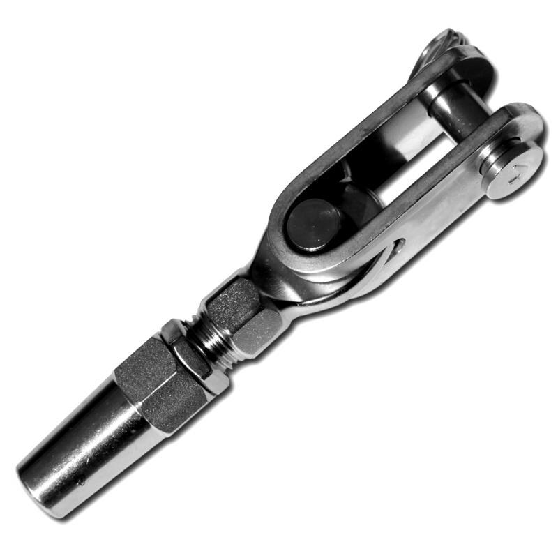 Blue Wave Rigging Toggle Swageless Eye 8 mm x 12.7 mm pin 831208-ss j160224