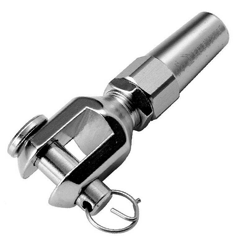 Blue Wave Rigging Stainless Quick Fit Swageless Fork Wire Diameter 3 mm ...