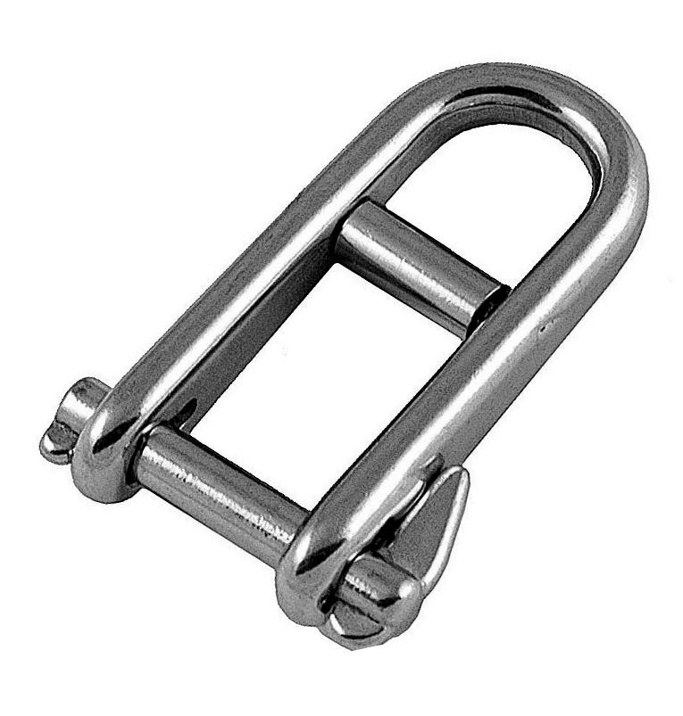 EDEC Standard Stainless Key Pin & Bar Shackle 5 mm 632105 j160224
