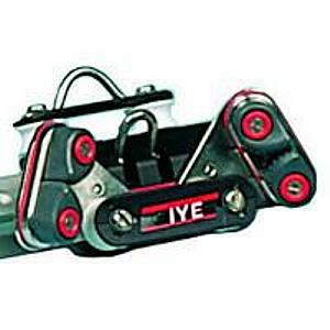 IYE C Series 4 Wheel Double Sheaves/Cleats/Becket 5 -1 Traveller c109-4 ...