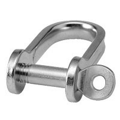 Blue Wave Rigging Strip Stainless D Shackles Standard 6 mm 2 pack ...