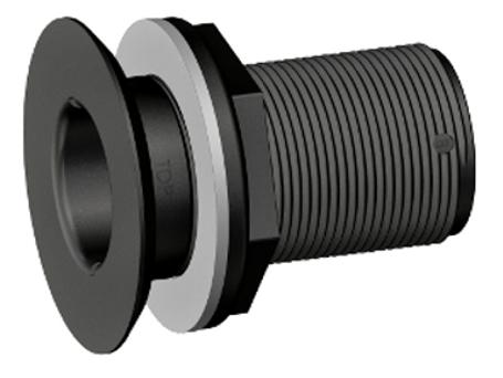TruDesign Skin Fitting Recessed 1.25" BSP Black 58079 j160224