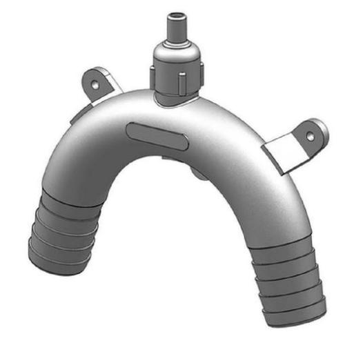 TruDesign Vented Loop Toilet anti-syphon 38mm White 58205-1 j160224