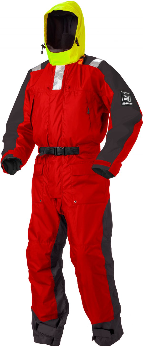 Baltic Flotation Suit Amarok Red and Black S 60-70Kg