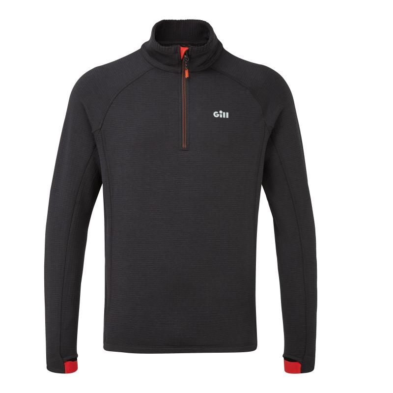 Gill OS Thermal Zip Neck Men's Graphite 1081-gra01