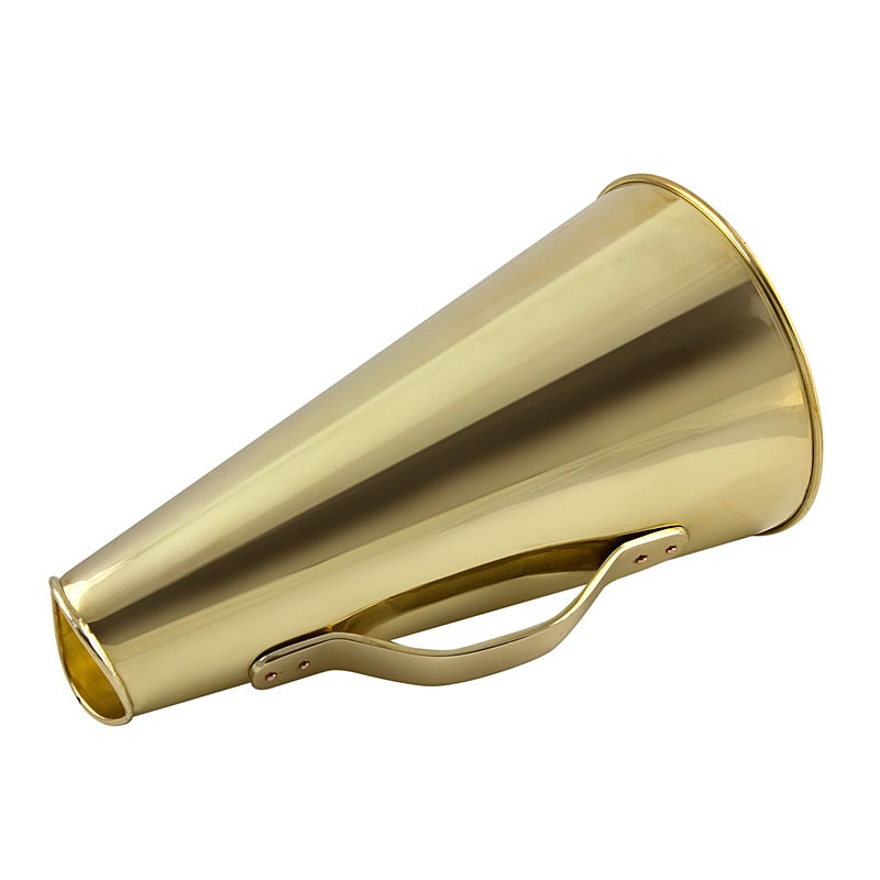 Brass Henley Megaphone 33cm 2141 j160224