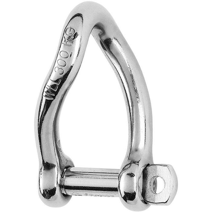 Wichard Twisted Self Locking Forged Shackle CE Stamped 10 mm 1225 j160224