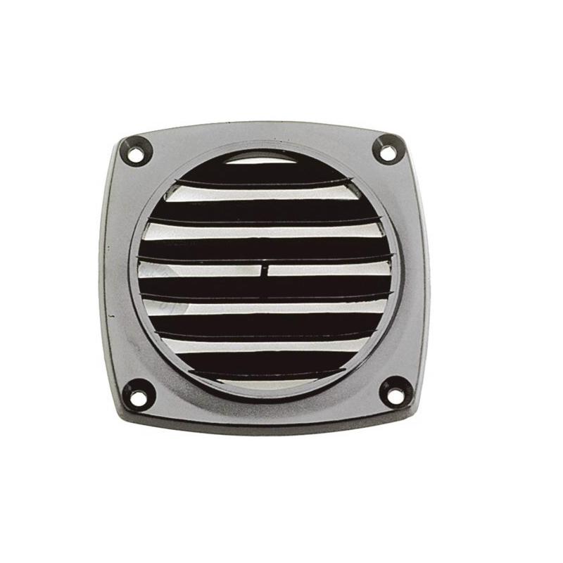 Transom Vent 92 x 92 mm Black ABS Plastic 78.337.092 j160224