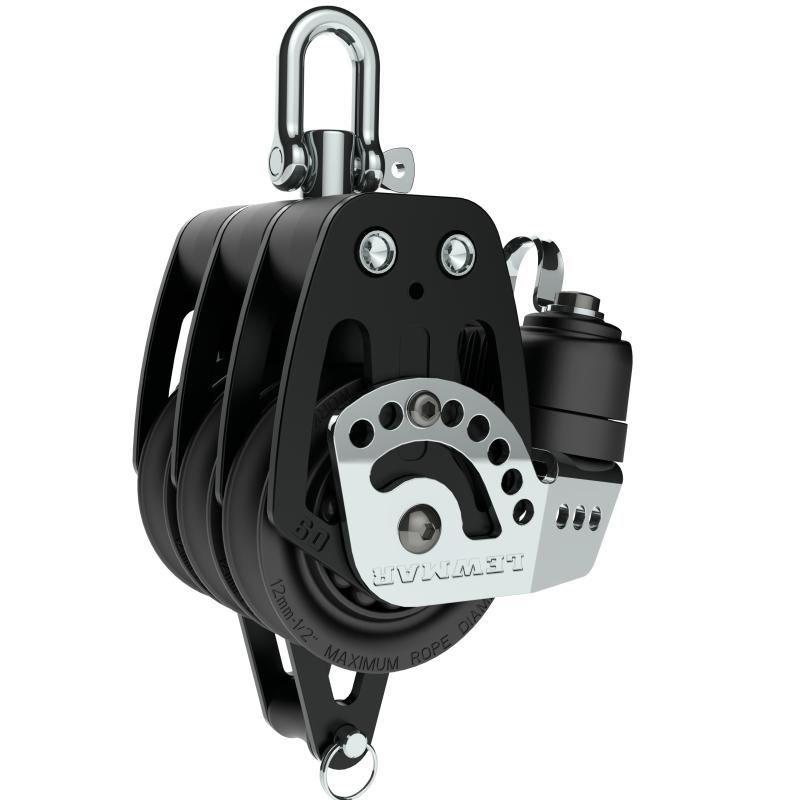 Lewmar 50 mm HTX Block Triple Becket Cam 29195010 j160224
