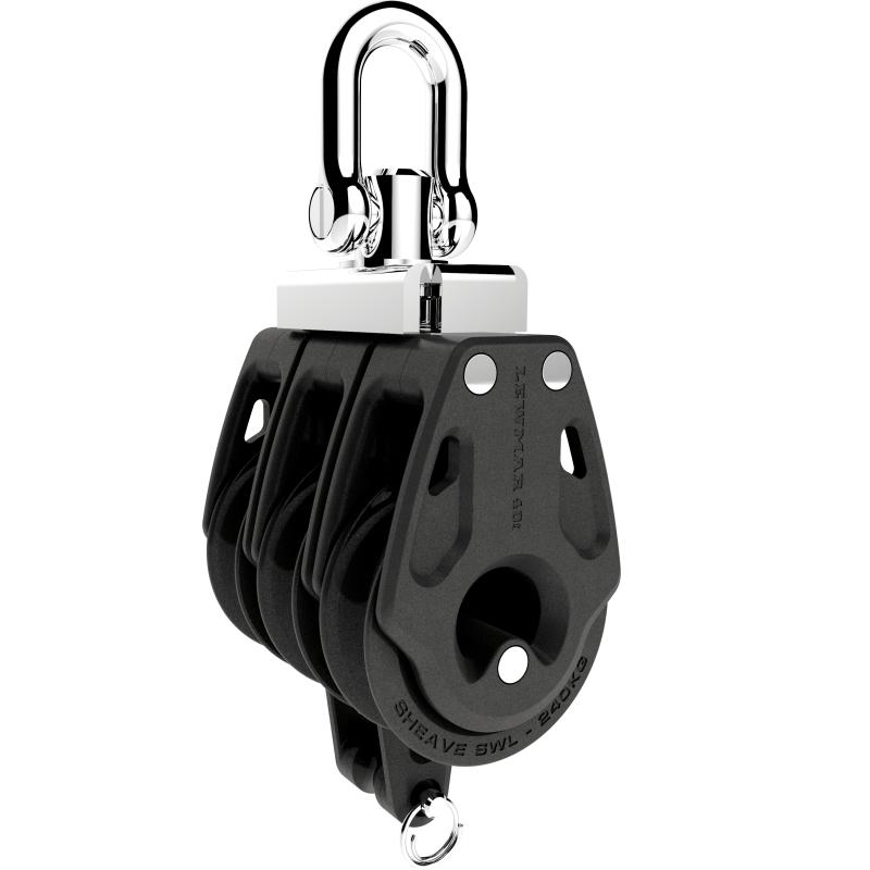 Lewmar 30 mm Control Triple Block and Becket 29901326bk j160224