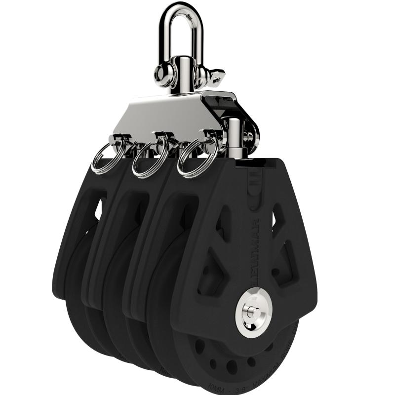 Lewmar 50 mm Synchro Block Triple 29925003bk j160224