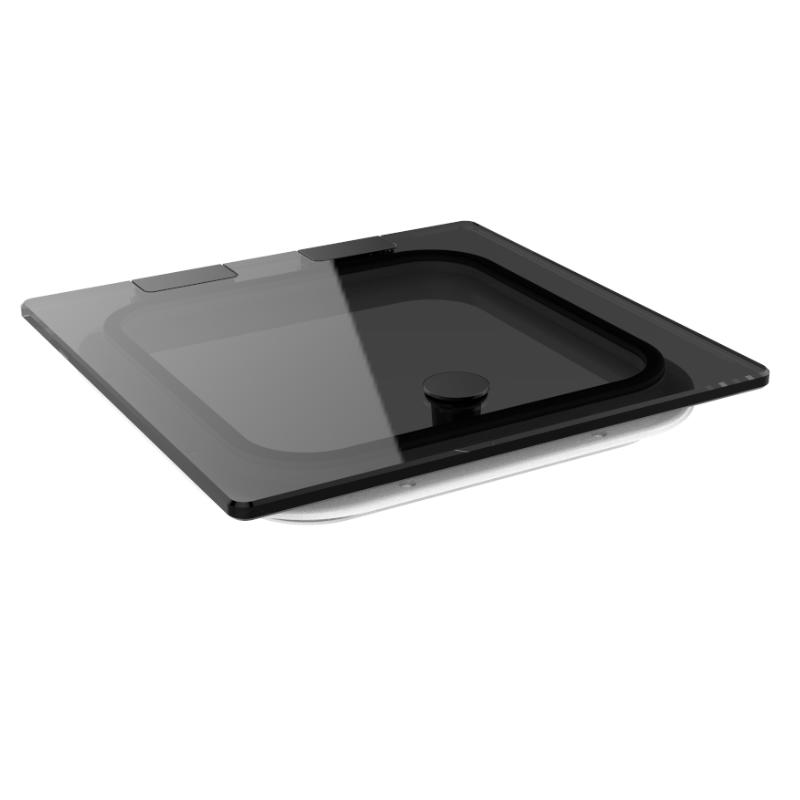 Lewmar Flush Hatch 3G Size 10 Dark Grey Acrylic ! 399104924 j061123
