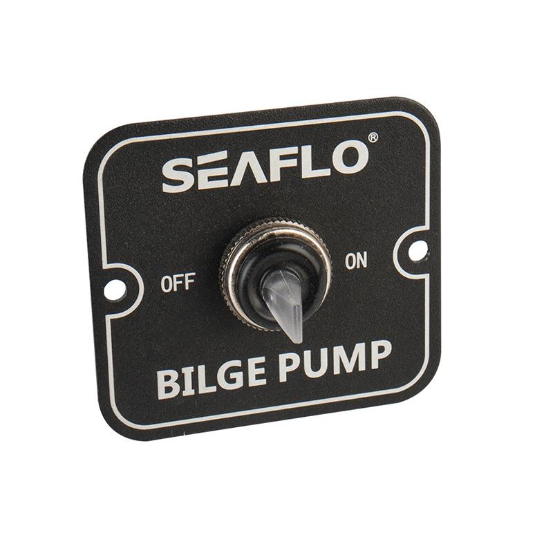 Seaflo Bilge Switch Panel 2-Way Aluminium 12v 24v sp02 j160224