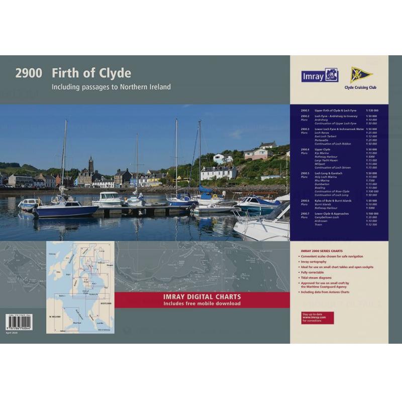 Imray Chart 2900 Upper Clyde Chart Pack - 2900 2900 j160224