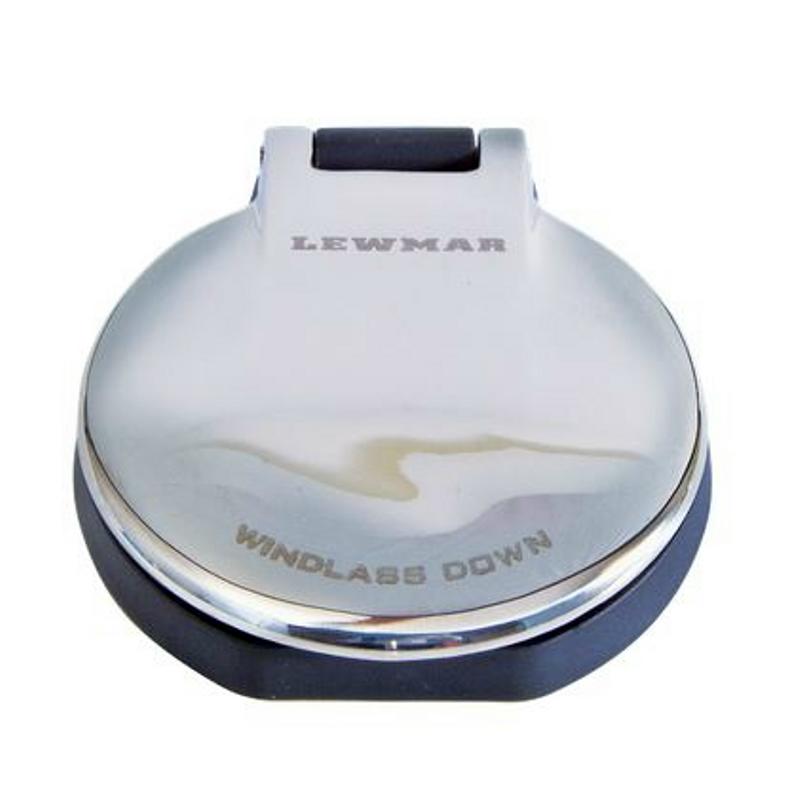 Lewmar Windlass Deck Foot Switch Stainless Steel Blank 68000929 j160224