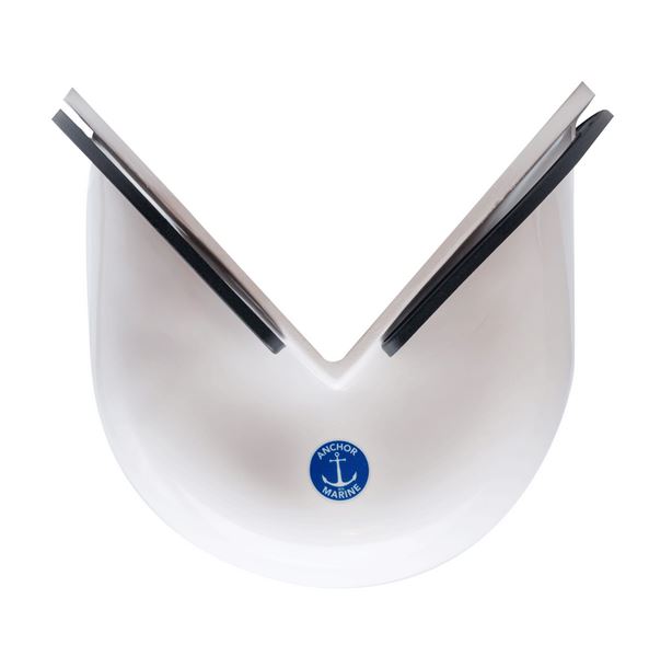 Anchor Marine Transom Corner Fenders 16-11x6x7cm - 6-4x3x3" pair White ...