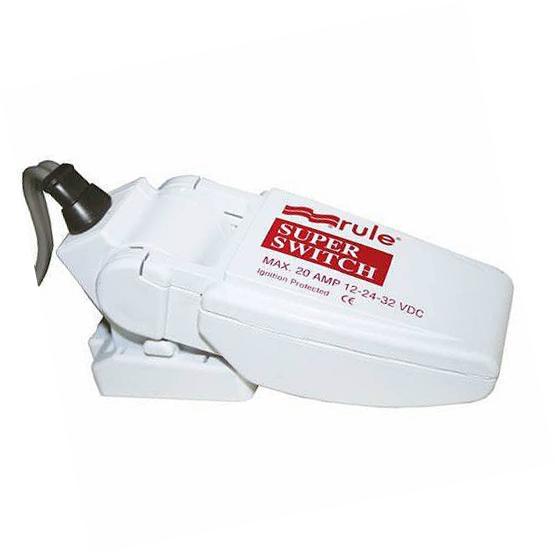 Rule Float Switch Superswitch for Bilge Pumps 37a j160224