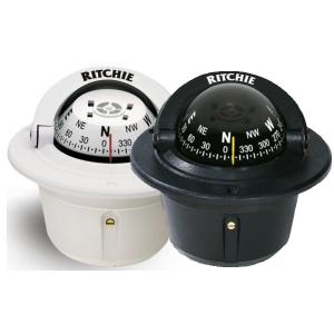 Ritchie Explorer Compass Flush Mount White f-50w j160224