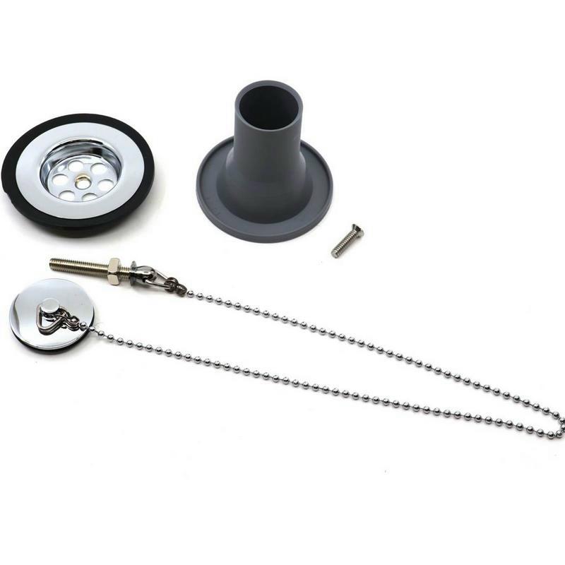 AG Chrome Plated Sink Waste Plug and Chain 1-1/4" 9-68032