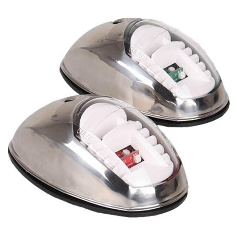 Talamex LED Navigation Lights Port/Starboard Set Stainless Steel Casing ...