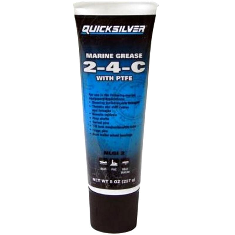 Quicksilver Marine Grease 2-4-C with PTFE 227ml (8 Oz) 92-8m0121966