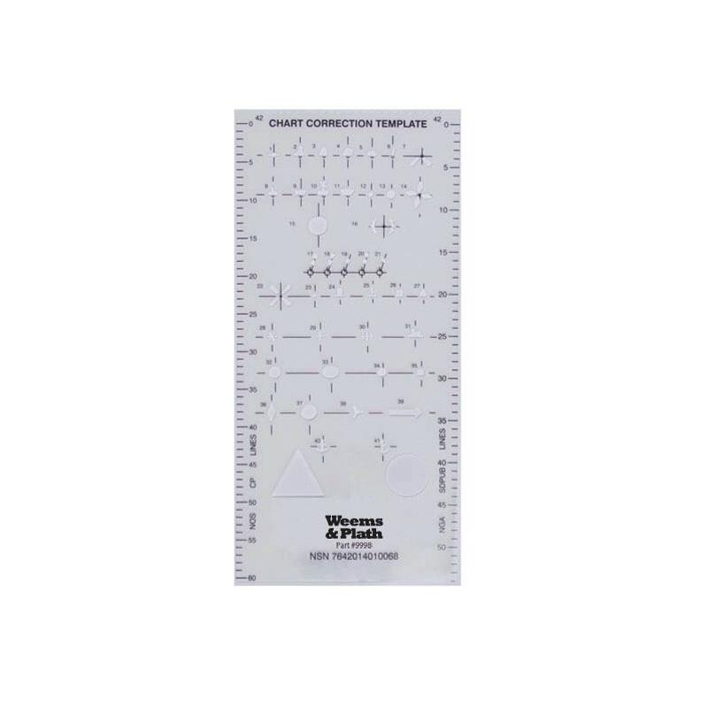 Weems & Plath Chart Correction Template pla0105 j160224