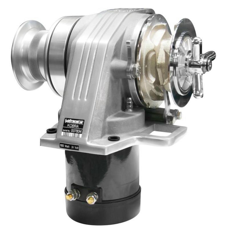Lofrans Windlass H.Kobra Aluminium G+D 1000W/24V 8-5/16''BBB 600514 j160224
