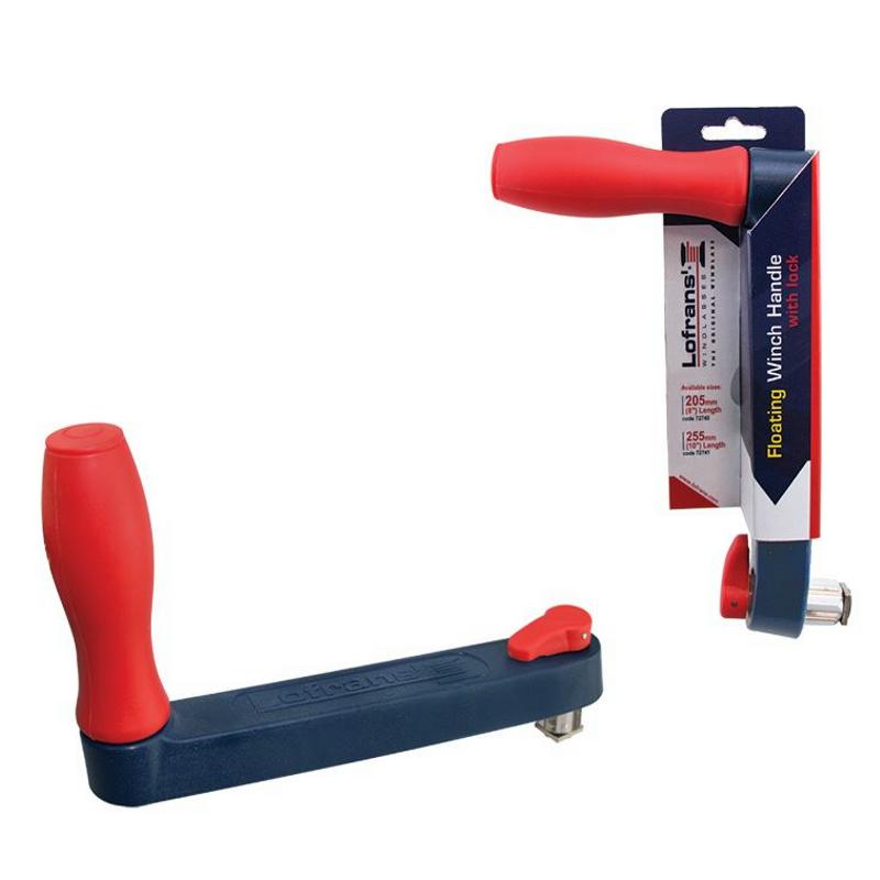Lofrans Floating Winch Handle, with Lock, 25 cm: MarineStore