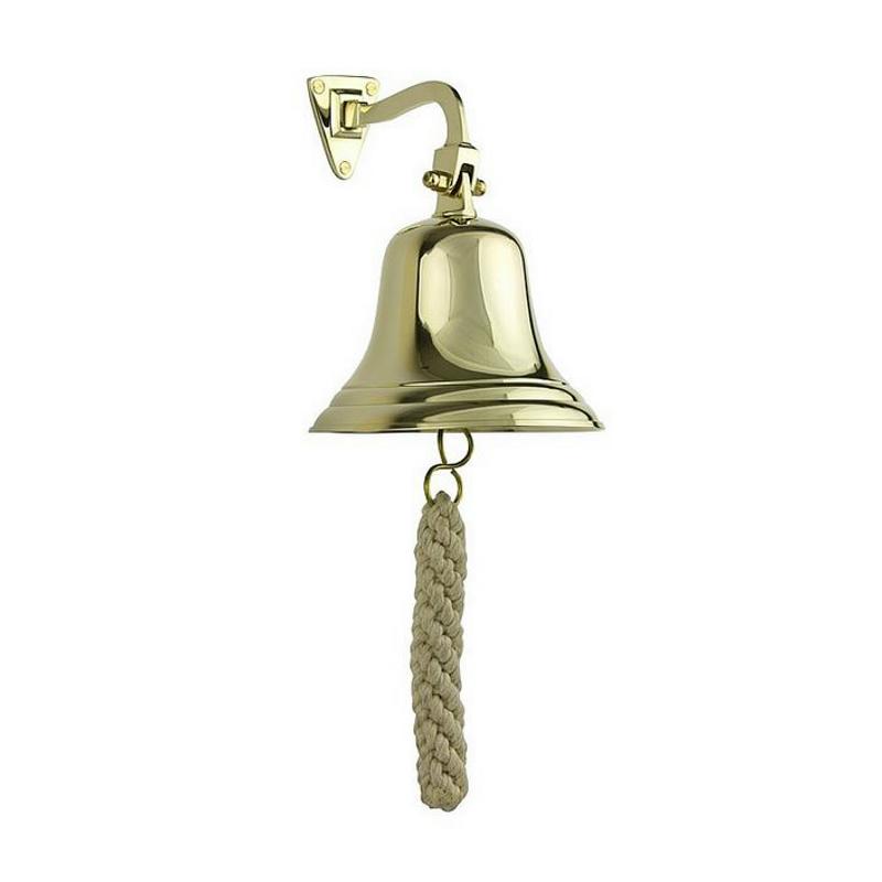 Nauticalia Quayside Solid Brass Bell with Lanyard ! 2946-xv J071123