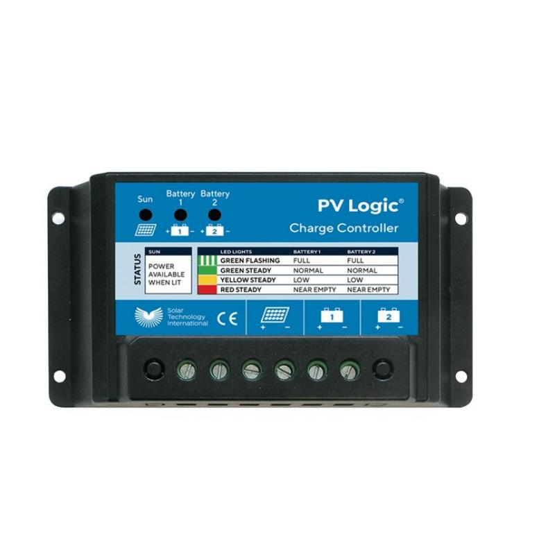 Solar Technology 10A PWM Dual Battery Charge Controller stcc10 j160224