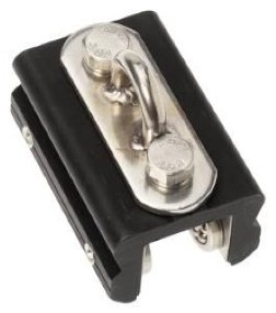 Barton Traveller 4 Wheels Plain For 'I' Track 24mm 26101 j160224