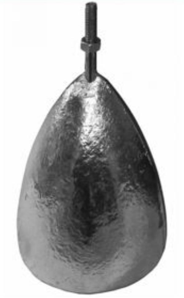 MG Duff Zinc Replacement Hanging Anode ZD57L zd57l j160224