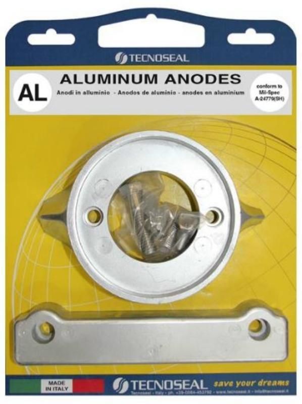 Tecnoseal Volvo Penta 280 Aluminium Anode Kit kitvolvo280al j160224