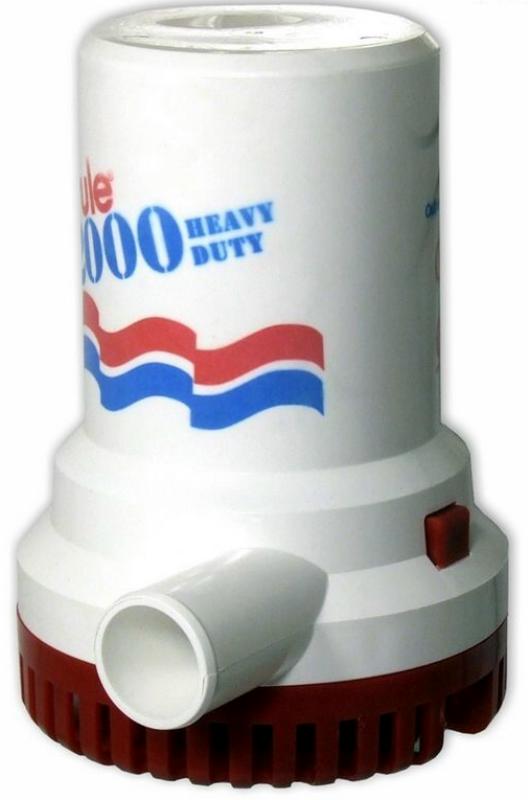 Rule Bilge Pump 2000 GPH 24v Submersible 12 j160224