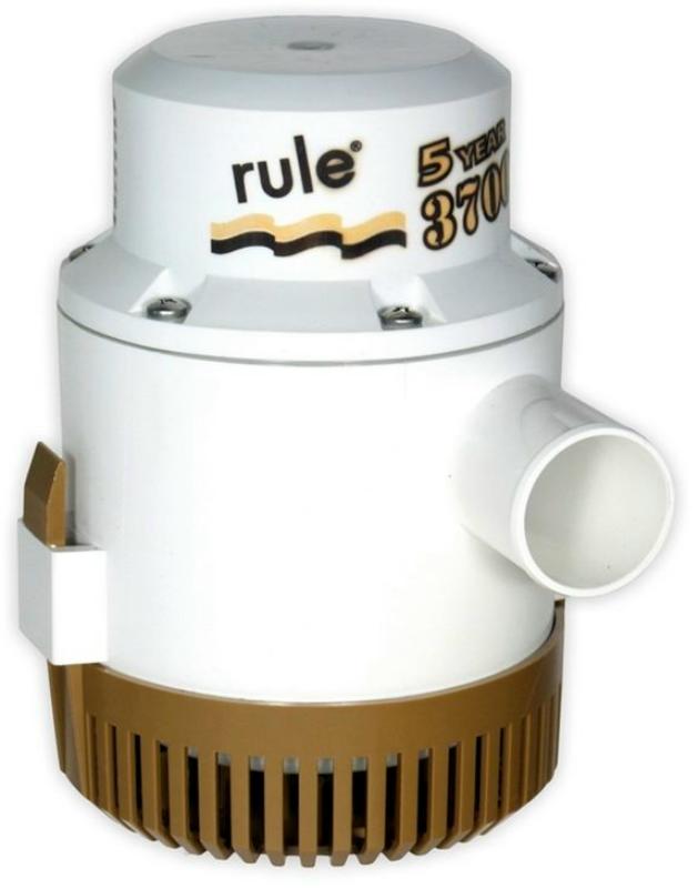 Rule Bilge Pump Gold 3700 GPH 12v Submersible 13a j160224