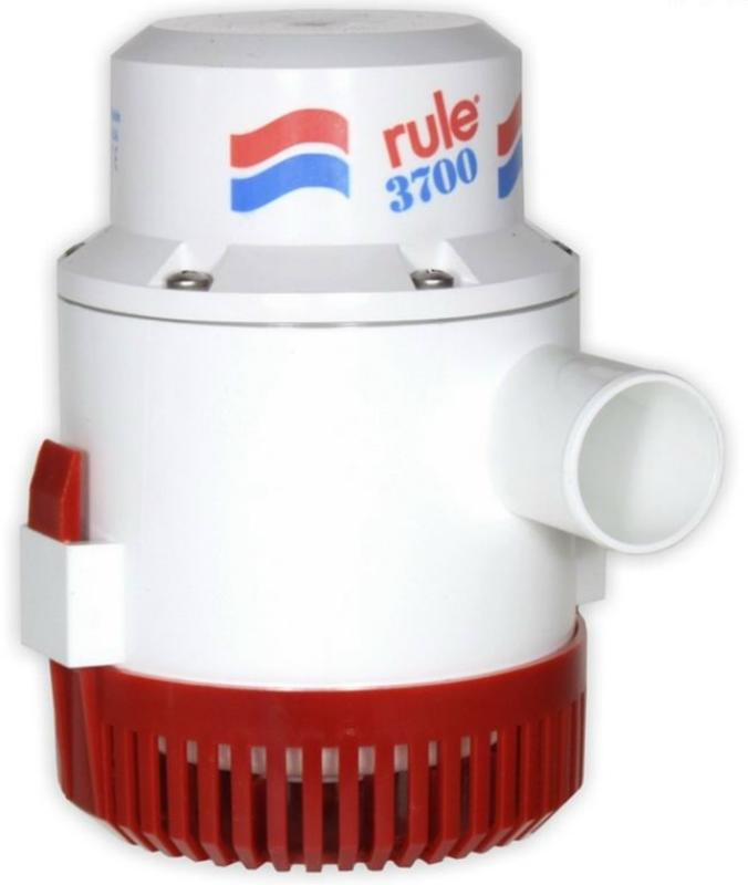 Rule Bilge Pump 3700 GPH 24v Submersible 16a j160224
