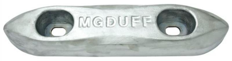 MG Duff Zinc Bolt On Hull Anode 12Kg ZD72B zd72b j160224