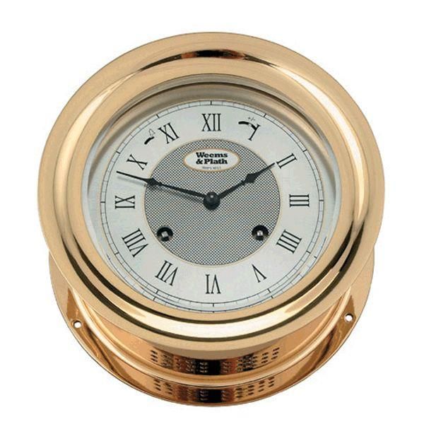 Weems & Plath Anniversary 8 Day Mechanical Ship's Bell Clock