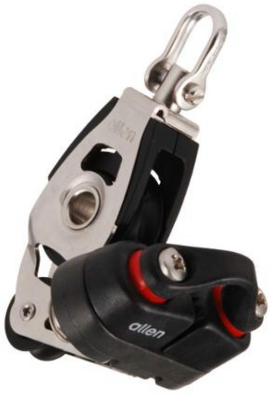 Allen Dynamic Single Block with Fiddle & Cleat 30 mm 2039-cam j160224