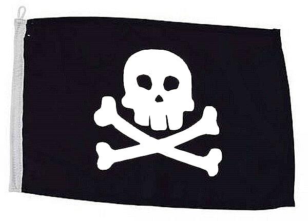Jolly Roger Flag 40x60cm 42330-3 j160224